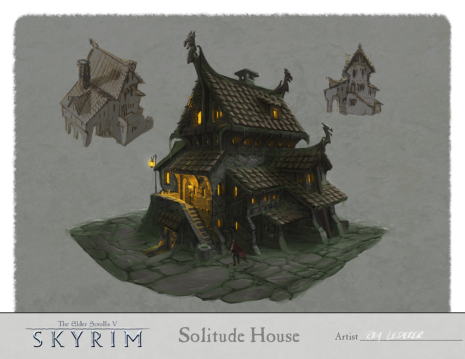 Skyrim Concept Art Solitude